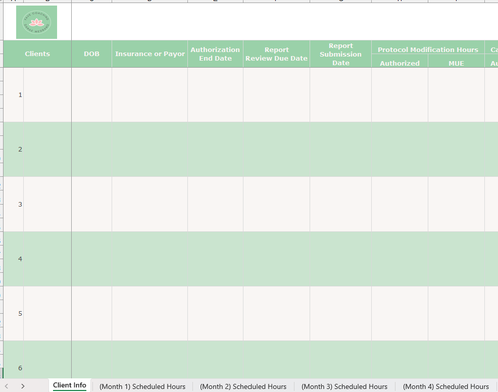 BCBA Caseload Manager
